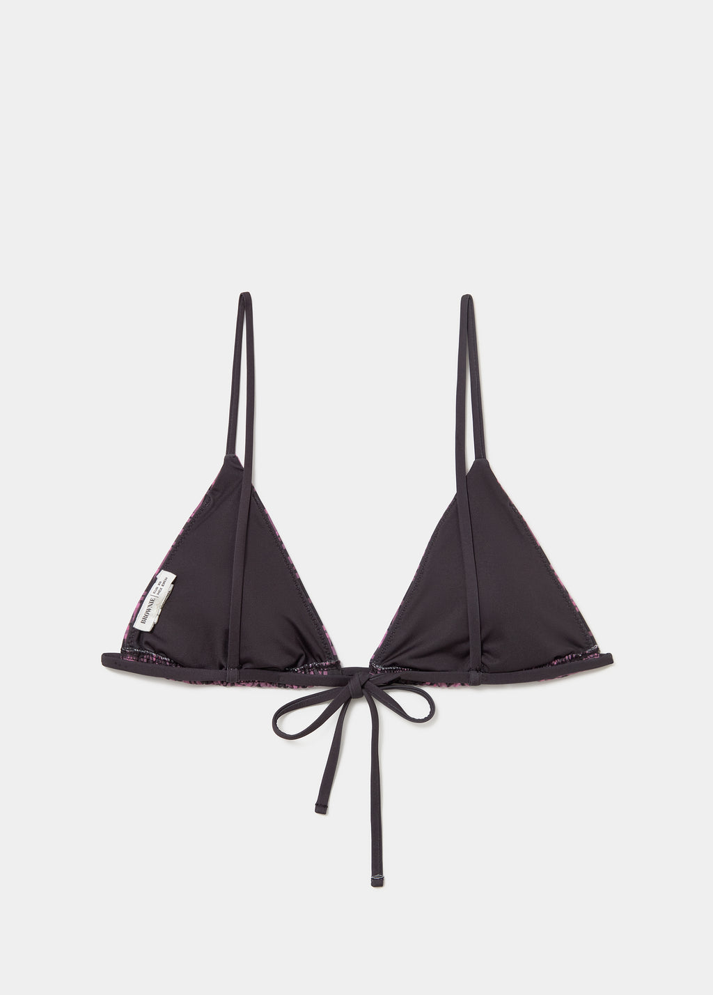 Triangle bikini with printed
